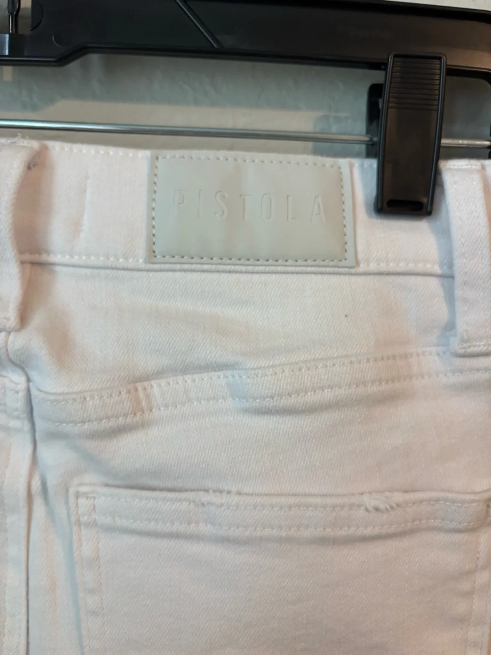 pistola | Jeans | Pistola Lennon White Blank Slate High Rise Crop Boot ...